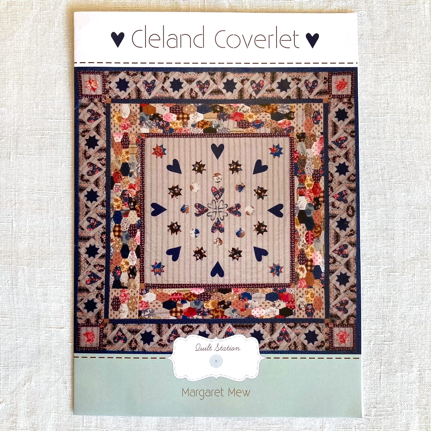 Susan Smith's 'The Stonefields' Quilt Pattern and Template - Pincushion ...