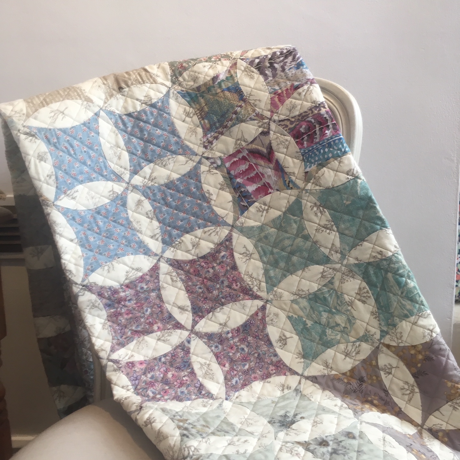 Susan Smith's 'The Stonefields' Quilt Pattern and Template - Pincushion Pantiles