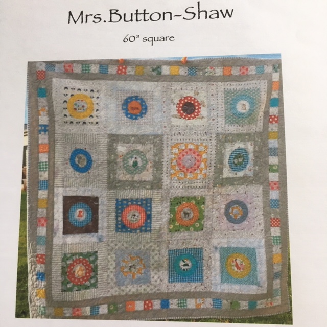 Susan Smith's 'The Stonefields' Quilt Pattern and Template - Pincushion ...