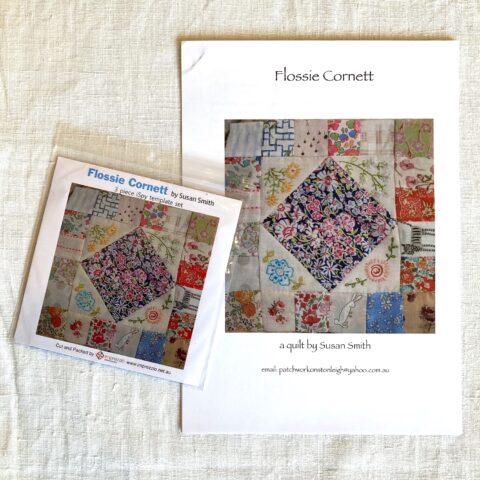 Susan Smith's 'The Stonefields' Quilt Pattern and Template - Pincushion ...