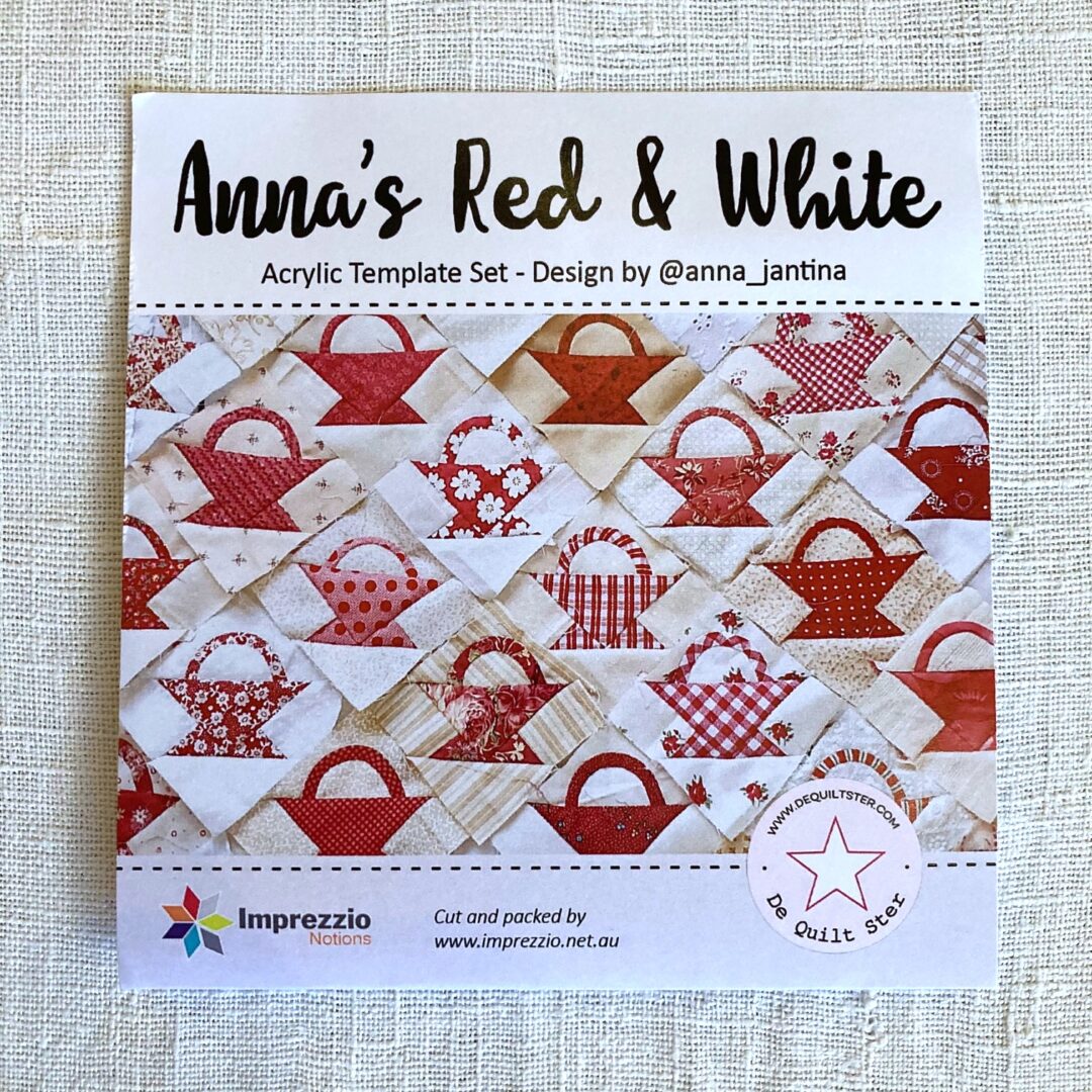 Susan Smith's 'The Stonefields' Quilt Pattern and Template - Pincushion ...