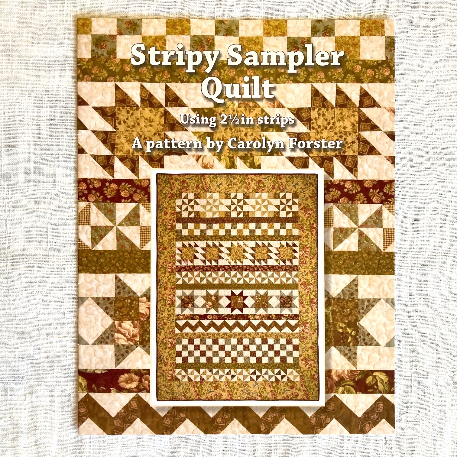 Susan Smith's 'The Stonefields' Quilt Pattern and Template - Pincushion Pantiles