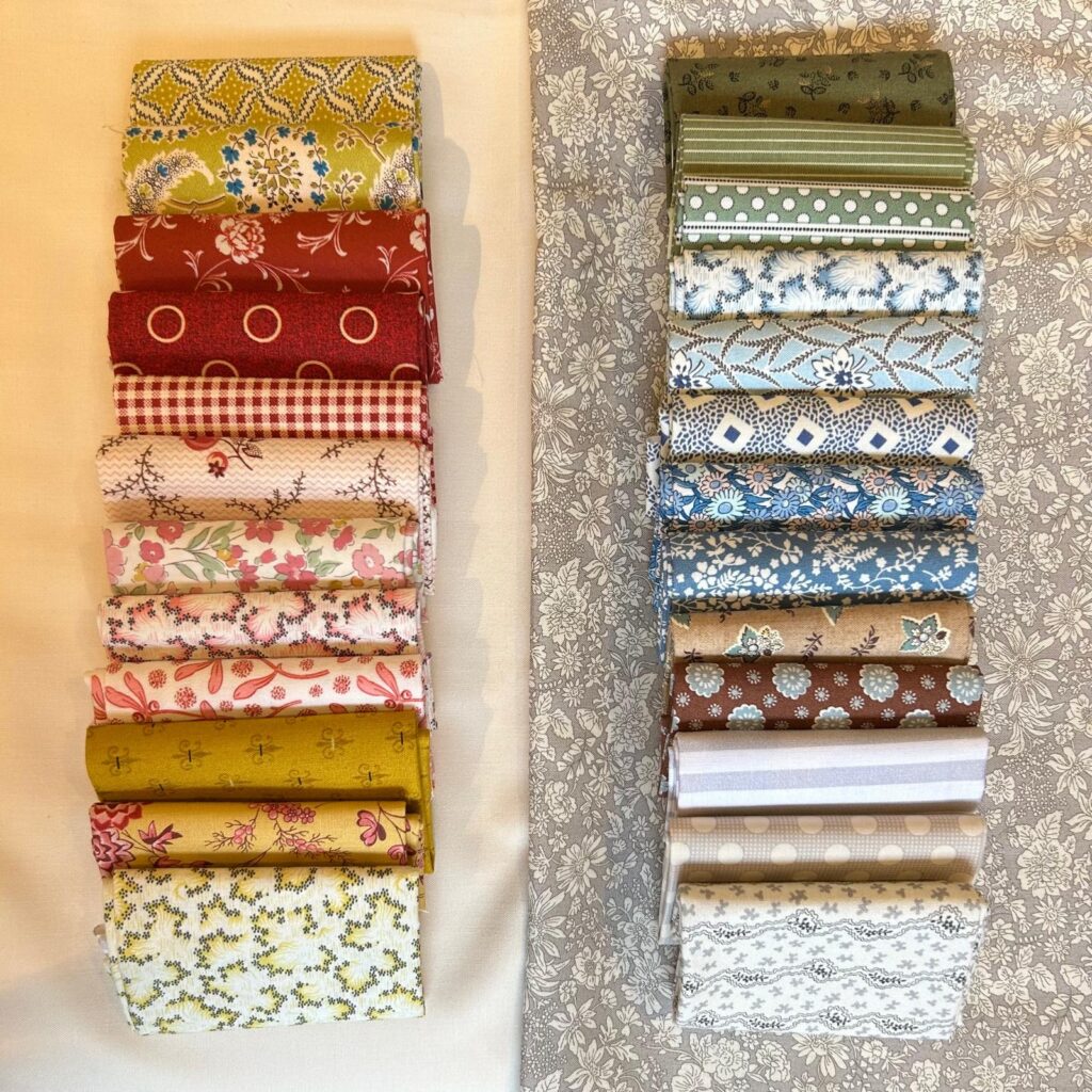Miss Polly Pattern and Fabric Starter Kit - Pincushion Pantiles